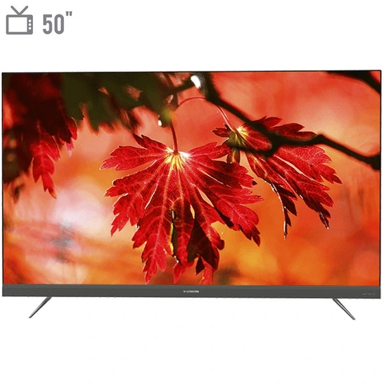 خرید و قیمت تلویزیون ال ای دی هوشمند ایکس ویژن مدل 50XTU865 سایز 50 اینچ | ترب