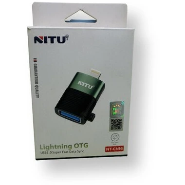خرید و قیمت تبدیل otg آیفون مخصوص گوشی های آیفون برند nitu | ترب