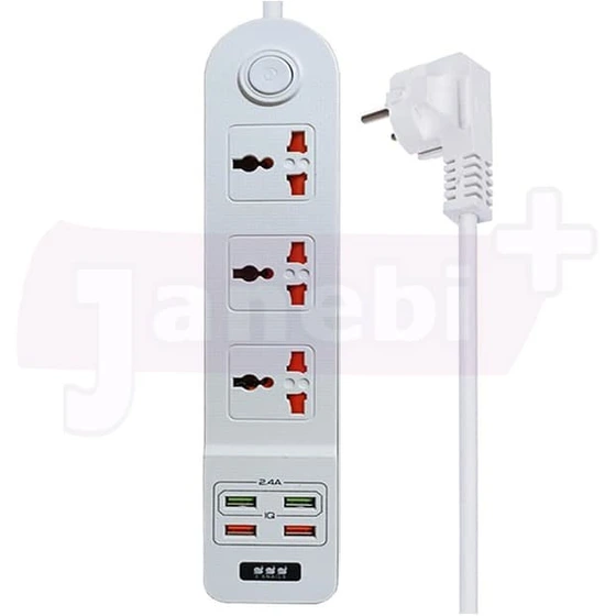 خرید و قیمت هاب شارژ و چند راهی برق POWER SOCKET BKL-02 | ترب