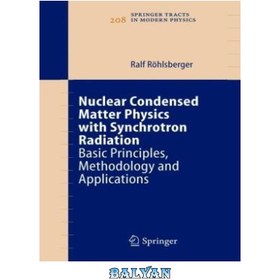 خرید و قیمت دانلود کتاب Nuclear condensed matter physics with synchrotron radiation: basic ...