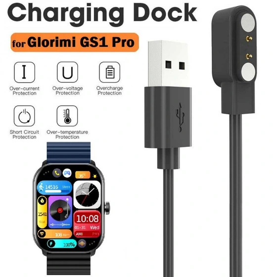 خرید و قیمت کابل شارژ ساعت هوشمند گلوریمی مدل Glorimi Gs1 Pro | ترب