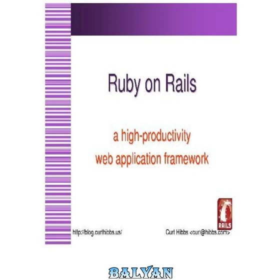 خرید و قیمت دانلود کتاب Ruby on Rails - A high-productivity web application framework | ترب