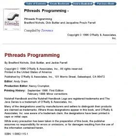 خرید و قیمت دانلود کتاب Pthreads Programming: A POSIX Standard for Better Multiprocessing ویرایش ...