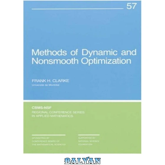 خرید و قیمت دانلود کتاب Methods Of Dynamic And Nonsmooth Optimization ترب