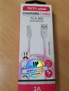 خرید و قیمت کابل شارژ اندروید TCA 450 تسکو | ترب