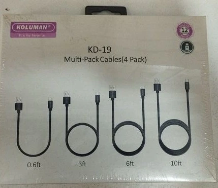 خرید و قیمت کابل تایپ سی KOLUMAN KD19 | ترب