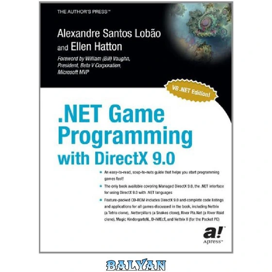 خرید و قیمت دانلود کتاب Net Game Programming With Directx 90 ترب