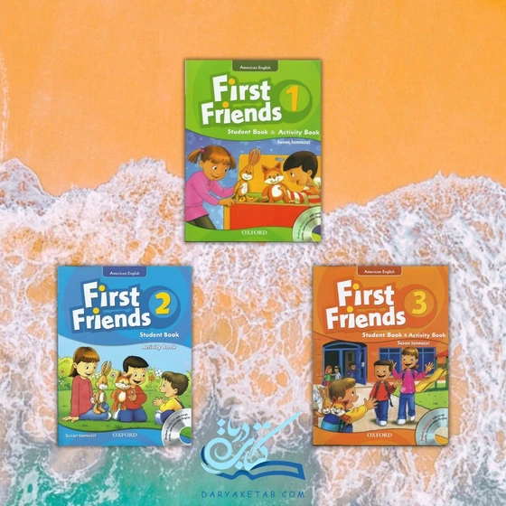 خرید و قیمت مجوعه 3 جلدی کتاب های American First Friends | ترب