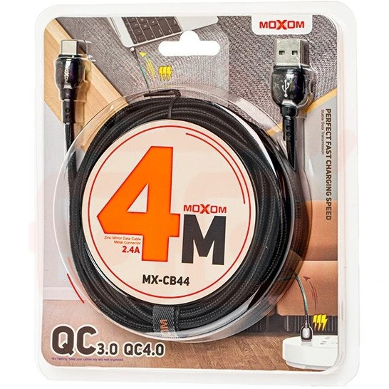 خرید و قیمت کابل تبدیل USB به MOXOM MX-CB44 USB-C | ترب