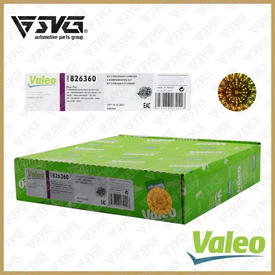 خرید و قیمت کیت کلاچ پژو 405 VALEO ( قوطی سبز ) | ترب