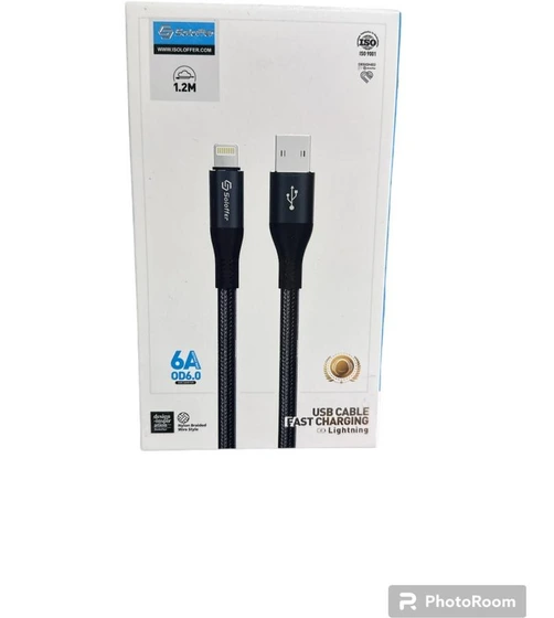 خرید و قیمت کابل شارژ لایتنینگ سولوفر مدل Soloffer Litghning SH57 | ترب