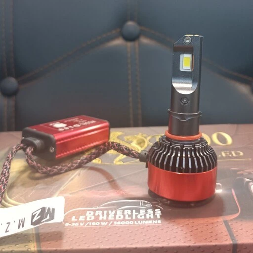 خرید و قیمت هدلایت D100 پایه H7 جفت ( تک رنگ )(اصلی) | ترب