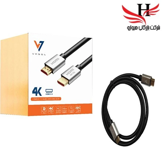 خرید و قیمت کابل تصویر اچ دی ام آی واصل VASEL 4K VER0.2 2M | ترب