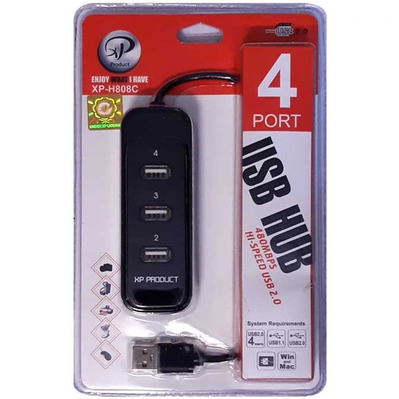 خرید و قیمت هاب یو اس بی اکس پی hub usb xp product ا hub usb xp product | ترب
