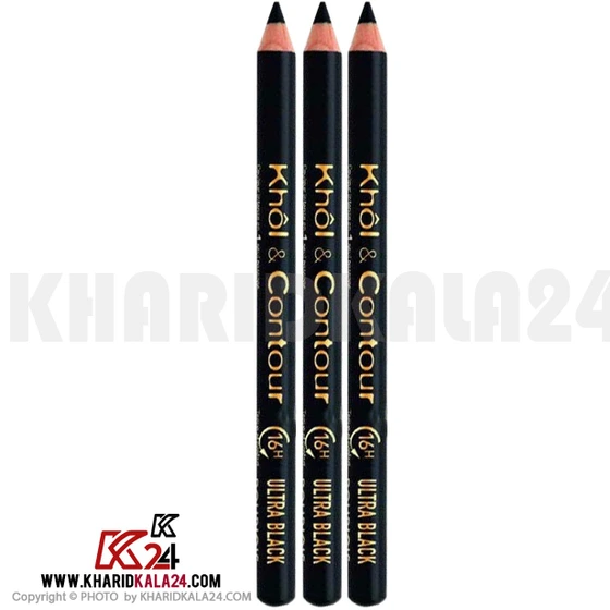 خرید و قیمت مداد چشم بورژوآ مدل Small Khol And Countour Ultra Black ...