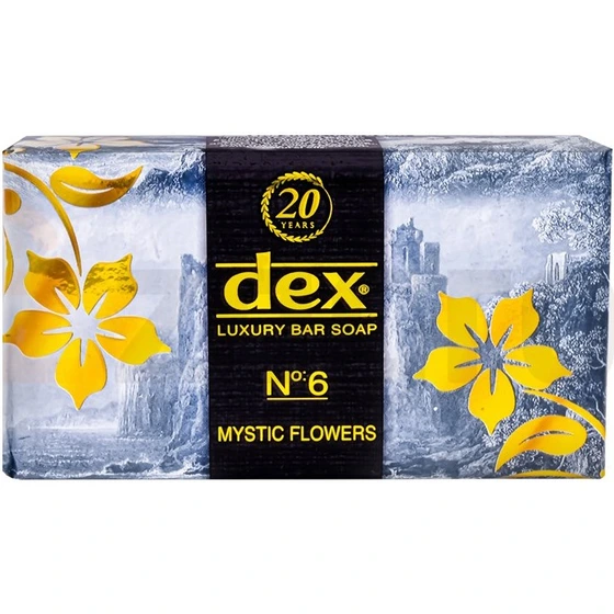 خرید و قیمت صابون دکس Dex مدل سری Luxury با رایحه نعنای هندی و خزه بلوط 150 گرم بسته 6 عددی | ترب
