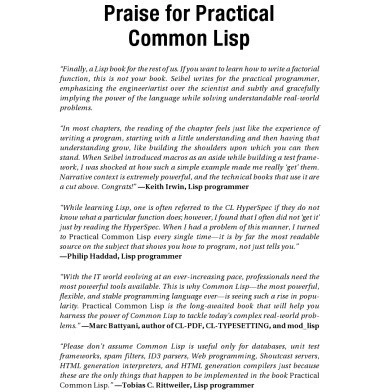 خرید و قیمت دانلود کتاب Practical Common Lisp ویرایش 1 | ترب