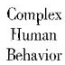 خرید و قیمت دانلود کتاب Complex Human Behavior: A Systematic Extension ...