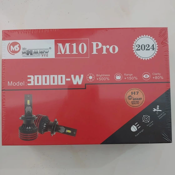 خرید و قیمت هدلایت M10 PRO Mr Smart H1 مدل 30000 ساخت 2024 جدید نور دهی عالی و چیپ csp | ترب