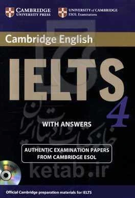 خرید و قیمت Cambridge IELTS 4: examination papers from the university ...