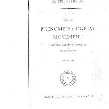 خرید و قیمت دانلود کتاب The Phenomenological Movement: A Historical ...