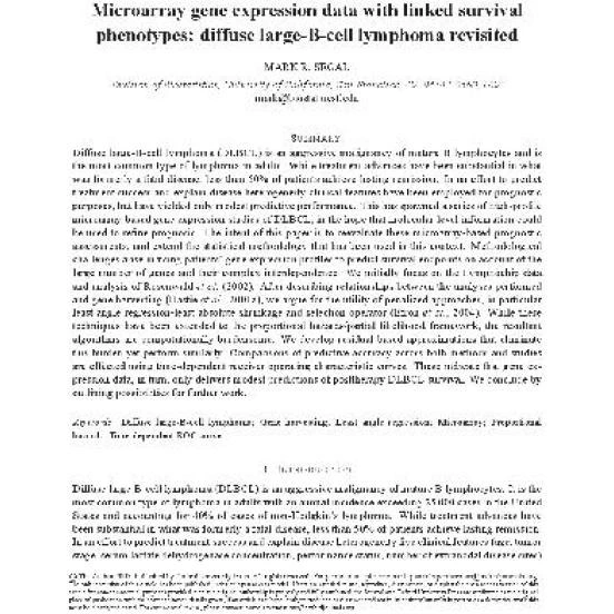 خرید و قیمت دانلود کتاب Microarray Gene Expression Data With Linked