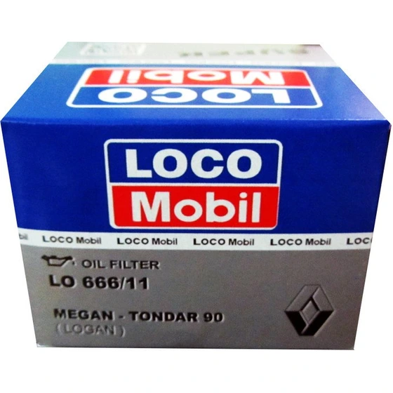 خرید و قیمت فیلتر روغن موتور لوکومبیل LOCO Mobil مدل LO666/48 مناسب ام ...