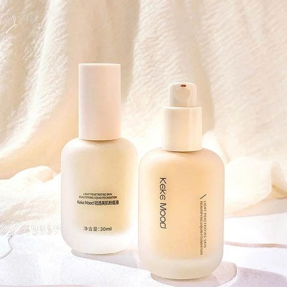 خرید و قیمت کرم پودر پمپی Keke Mood مدل Beautifying | ترب