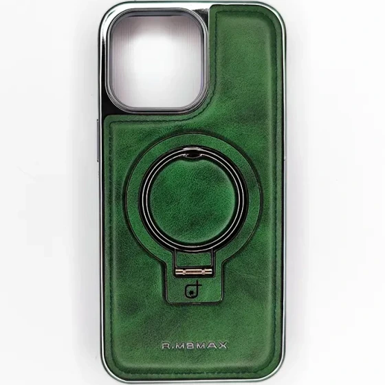 خرید و قیمت کاور موبایل RMBMAX مدل چرمی مناسب برای اپل iphone 15 promax ...