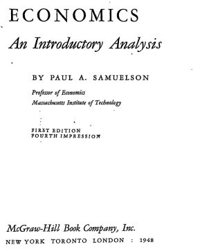 خرید و قیمت دانلود کتاب Economics: An Introductory Analysis 1948 | ترب