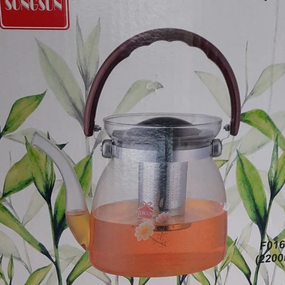 خرید و قیمت کتری پیرکس 2200ml ا 2200ml pyrex kettle | ترب
