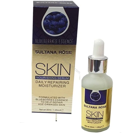 خرید و قیمت سرم صورت ضد چروک صورت سلطانا رز مدل بلوبری حجم 30 میلی لیتر ...
