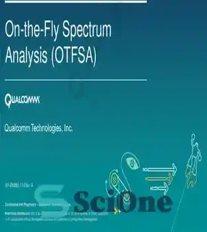 خرید و قیمت دانلود کتاب On-the-Fly Spectrum Analysis (OTFSA) - تجزیه و ...