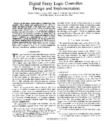 خرید و قیمت دانلود کتاب Digital fuzzy logic controller.Design and implementation | ترب
