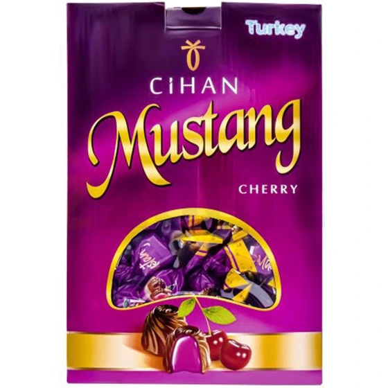 خرید و قیمت شکلات جیهان Cihan Mustang با طعم آلبالو | ترب