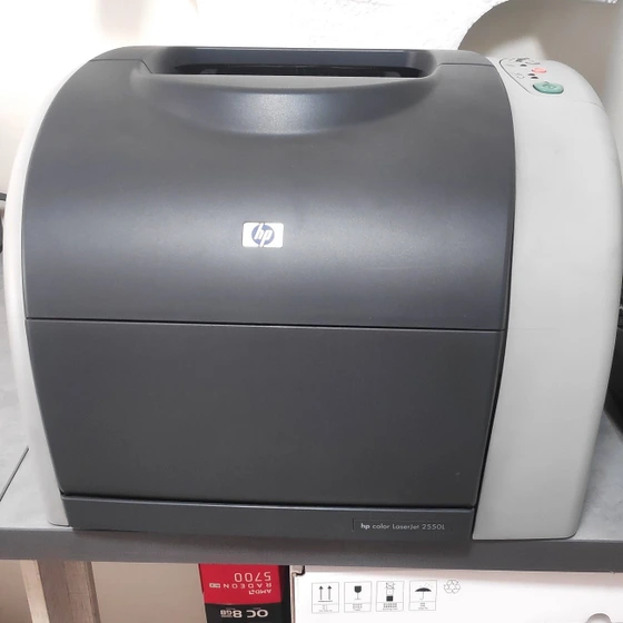 خرید و قیمت پرینتر رنگی لیزرجت اچ پی HP Color Laserjet 2550L - کار کرده ...