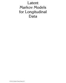 خرید و قیمت دانلود کتاب Latent Markov Models for Longitudinal Data ویرایش 1 | ترب