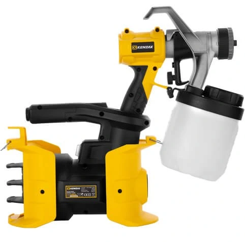 خرید و قیمت پیستوله برقی دوشی خرطومی 600 واتHVLP کنزاکس مدل KSG-2600 | ترب