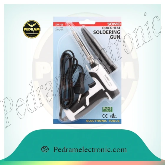 خرید و قیمت هویه تفنگی سومو SOMO وات متغیر 25W-130W مدل SM108 | ترب