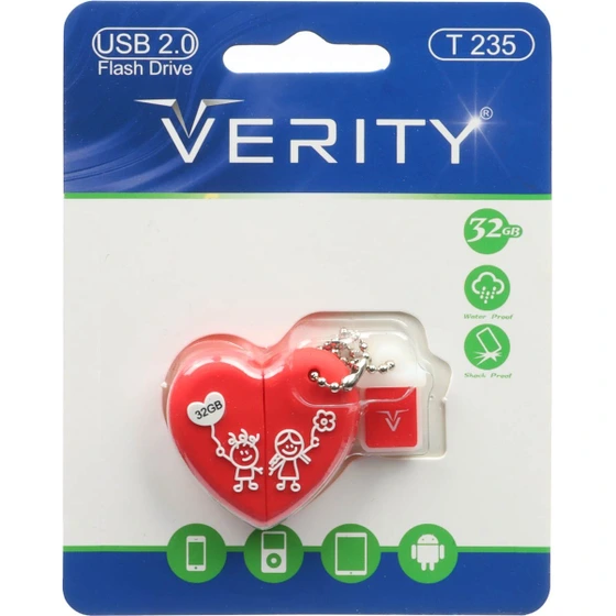 خرید و قیمت فلش مموری وریتی مدل T235 USB2.0 ظرفیت 32 گیگابایت عروسکی | ترب