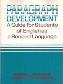 خرید و قیمت دانلود کتاب Paragraph Development - A Guide for Students of English As a Second ...