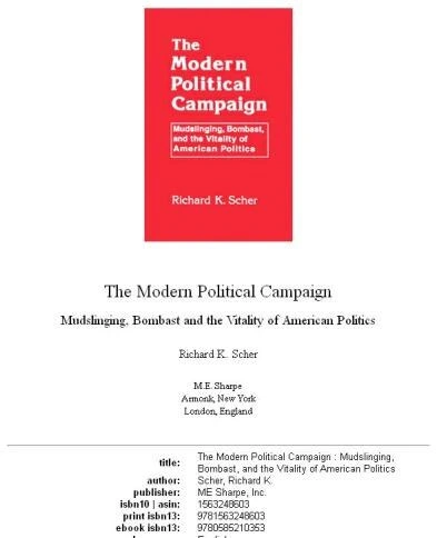 خرید و قیمت دانلود کتاب The modern political campaign: mudslinging ...