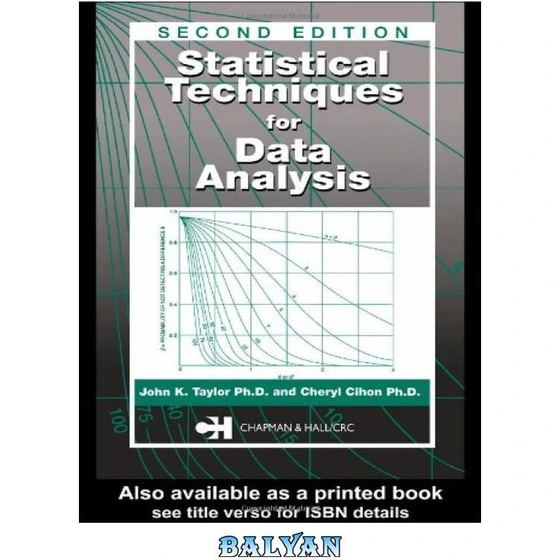 خرید و قیمت دانلود کتاب Statistical techniques for data analysis | ترب