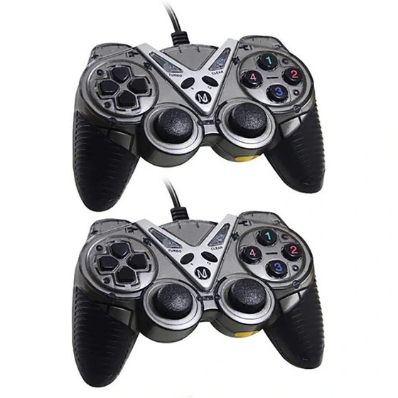 خرید و قیمت دسته بازی فانتزی دوبل شوک دار داتیس DATIS DTS-606D | ترب