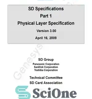 خرید و قیمت دانلود کتاب SD Specifications Part 1: Physical Layer Specification Ver3.00 - مشخصات ...