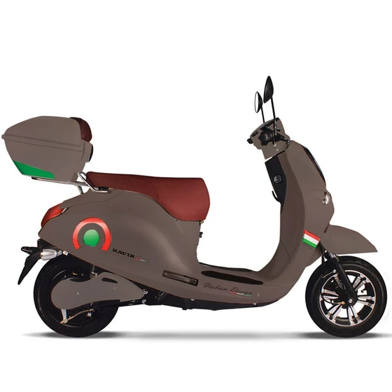 خرید و قیمت موتورسیکلت الکتریکی کویر مدل ES2 1500 رنگ نوک مدادی | ترب