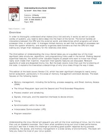 خرید و قیمت دانلود کتاب Understanding the Linux Kernel: From I/O Ports ...