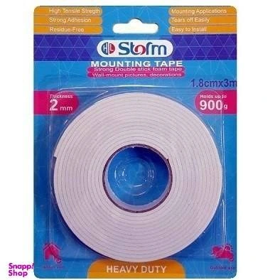 خرید و قیمت چسب دو طرفه فوم استورم (Storm) مدل 2.4cm*3m | ترب