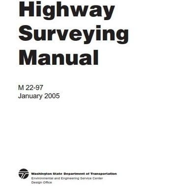 خرید و قیمت دانلود کتاب WSDOT, Highway Surveying Manual, 2005 - دانلود ...