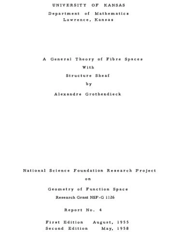 خرید و قیمت دانلود کتاب A general theory of fibre spaces with structure ...